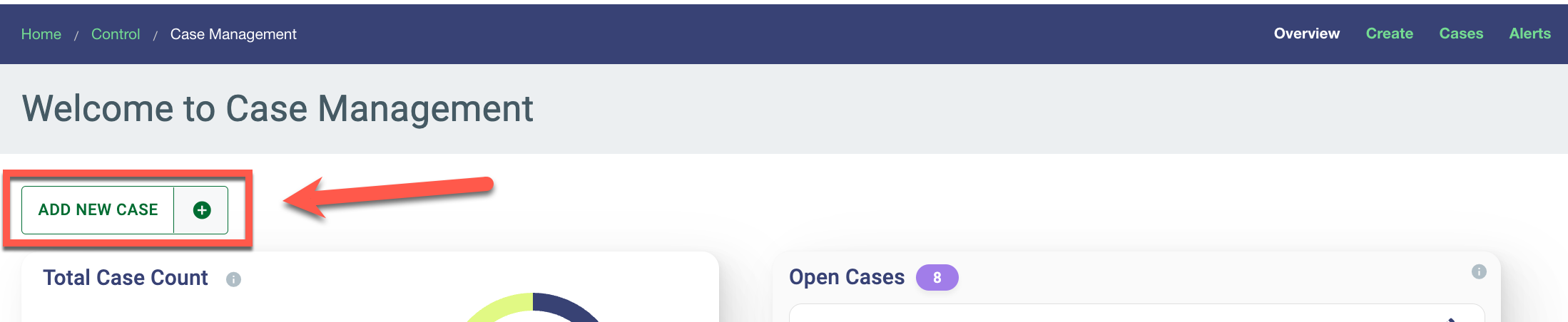 Case Management - Case Creation & Editing