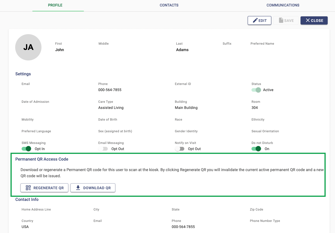 Permanent QR Codes For Quicker Sign-In