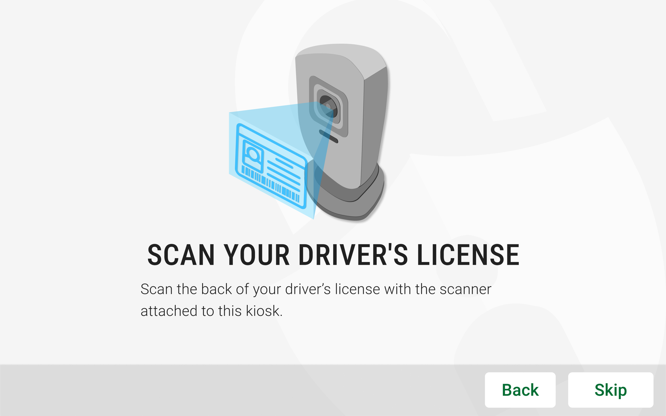 Driver's License Scan