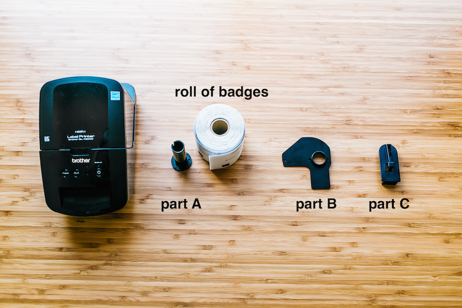 How to Order & Insert Badge Tape Rolls